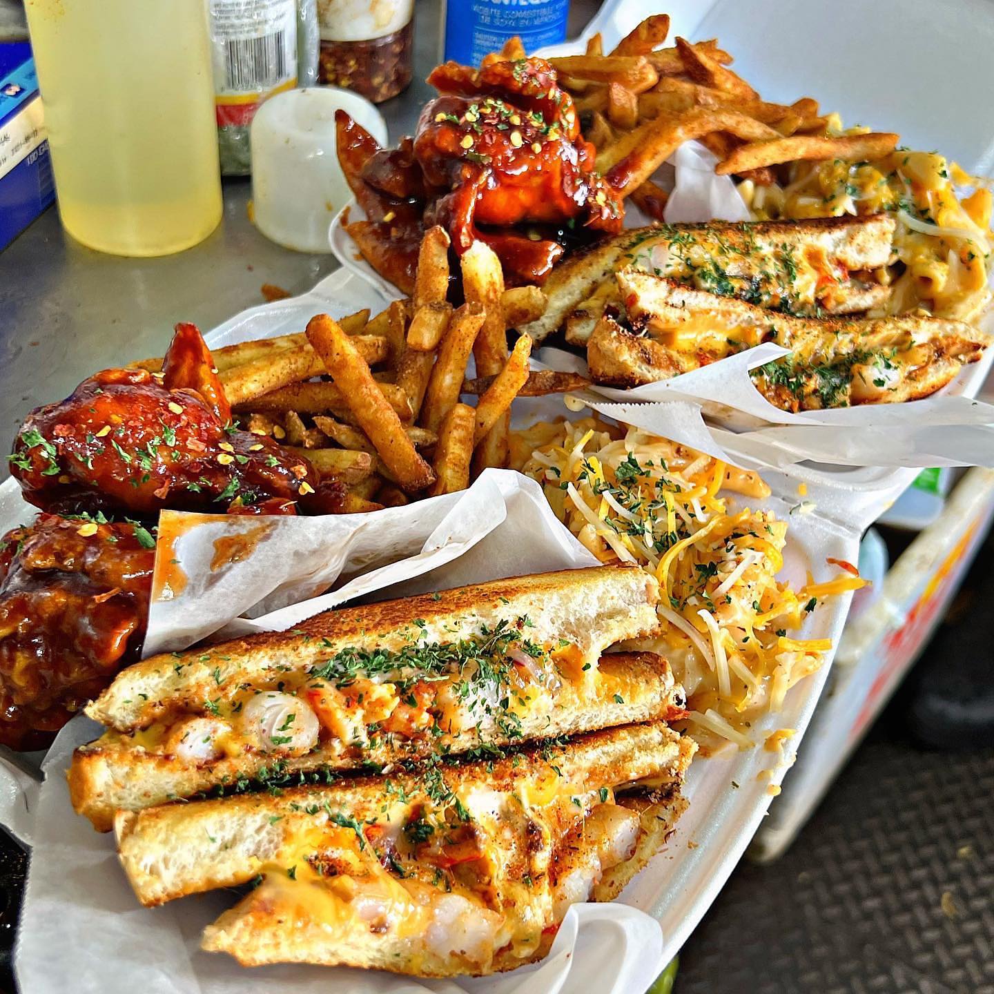 Krack Kitchen Sweet & Spicy Wings | Houston Food Trucks | Houston Grub ...